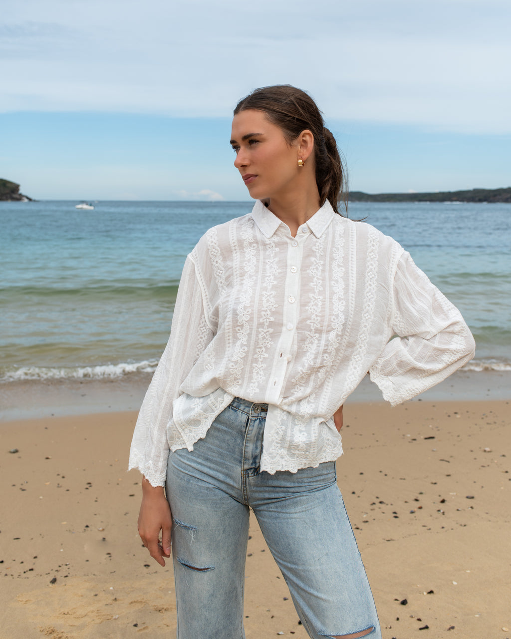 MAJORIE COTTON SHIRT – Anydais